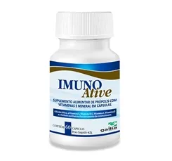 IMUNO ATIVE C/60 CPS - GALLIA