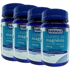 CLORETO MAGNESIO PA C/60 CAPS FARMAX - FARMAX